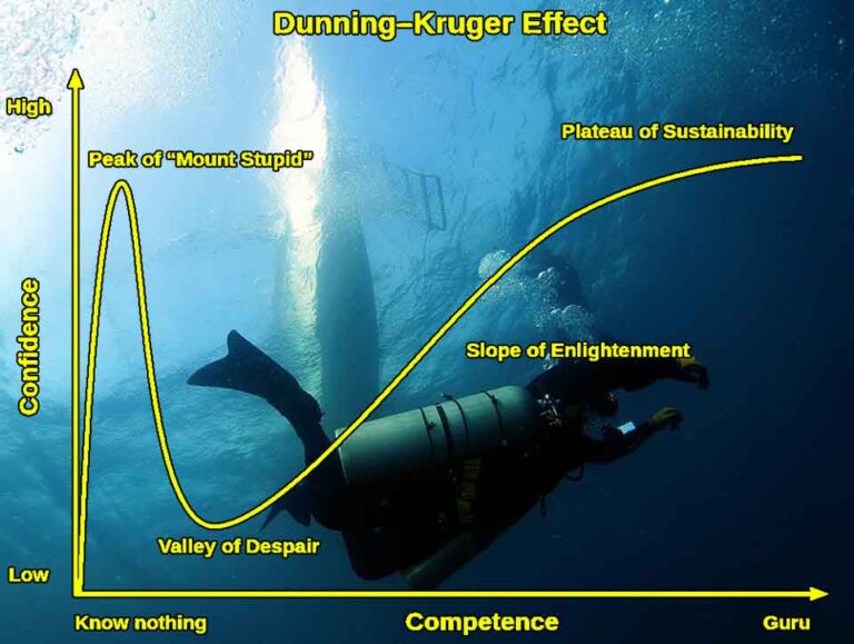 The Dunning-Kruger Effect and Risk Judgment in Scuba Diving